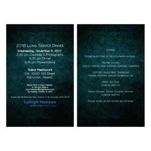 Four Invitations | 6 Custom Four Invitation Designs