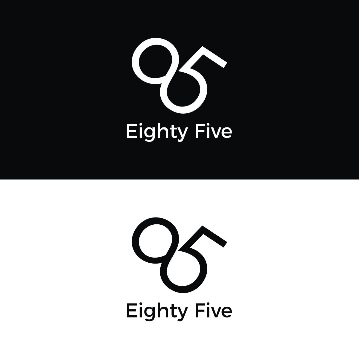 Elegant, Playful Logo Design for 85 Eighty Five by Kreative Fingers ...