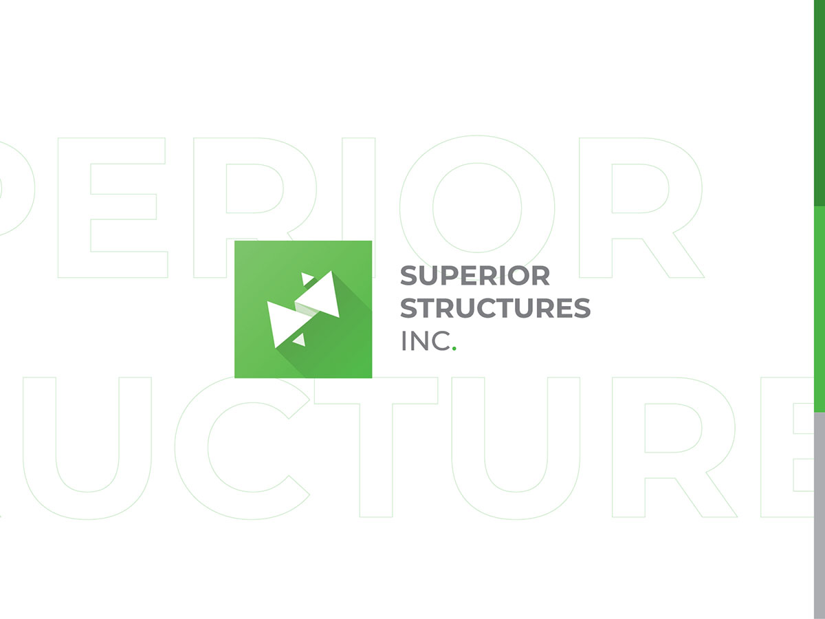 Serious, Masculine Logo Design for Our name "Superior Structures, Inc ...
