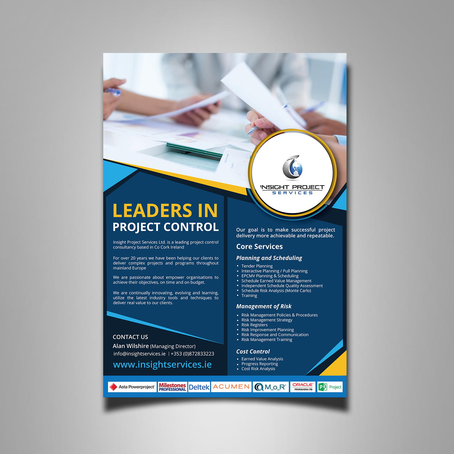 Modern, Professional, Engineering Consulting Flyer Design for a Company ...