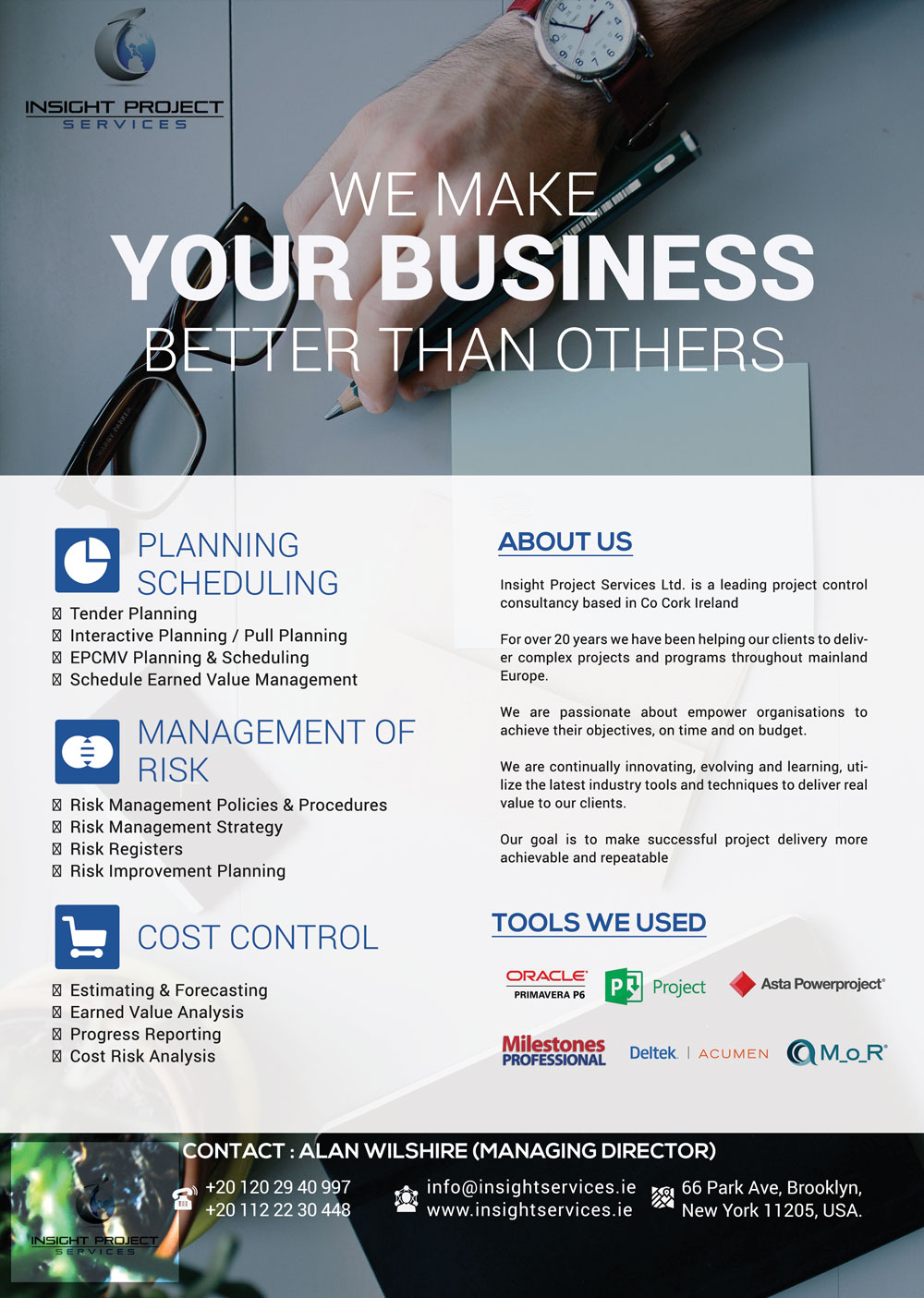 Modern, Professional, Engineering Consulting Flyer Design for a Company ...