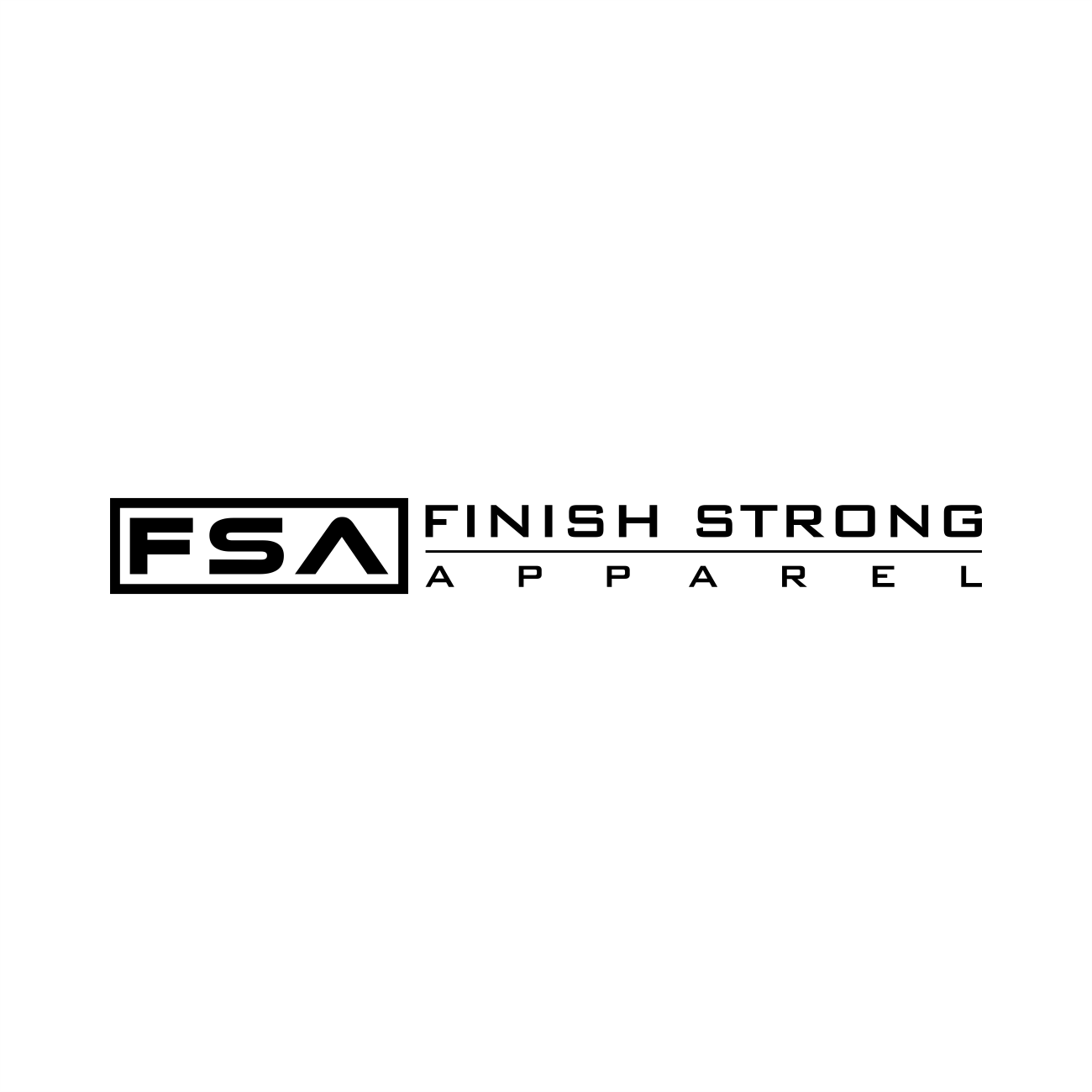 Modern, Personable, Fitness Logo Design for Finish Strong Apparel by ...