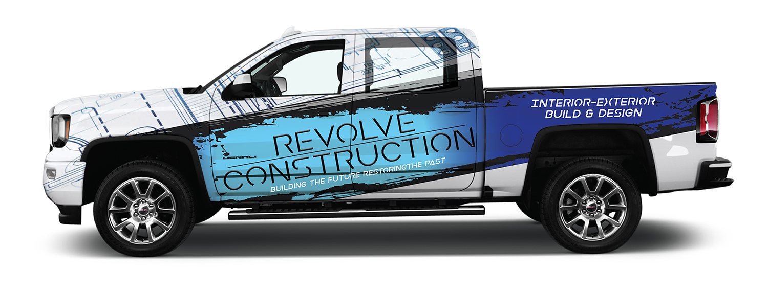Modern, Professional, Construction Car Wrap Design for reinvention by ...