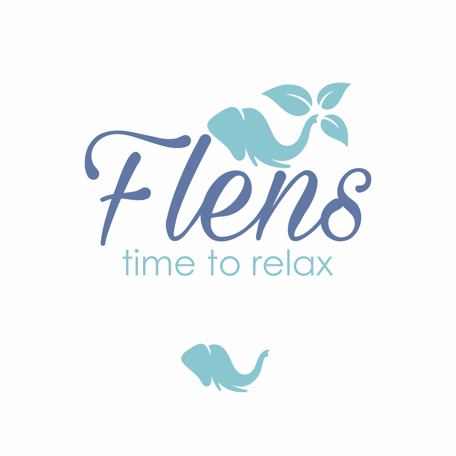 Elegant, Playful Logo Design for Flens time to relax by Khalik | Design ...