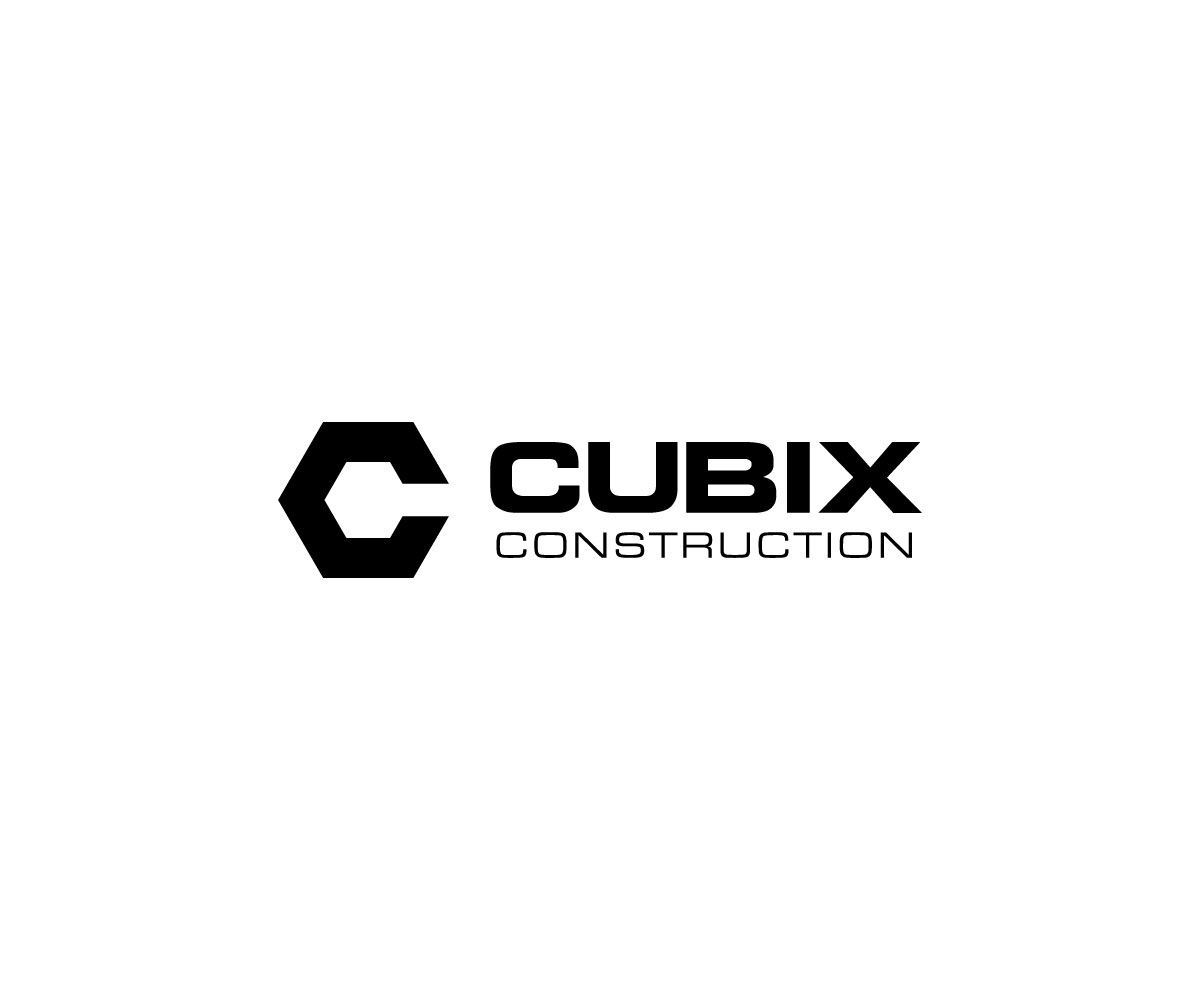 Professional, Serious, Construction Logo Design for Cubix construction ...