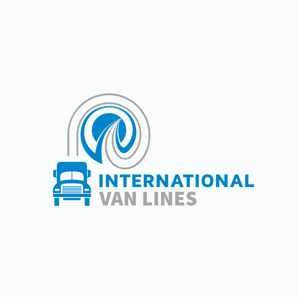 Modern, Professional, Moving Company Logo Design for international van ...