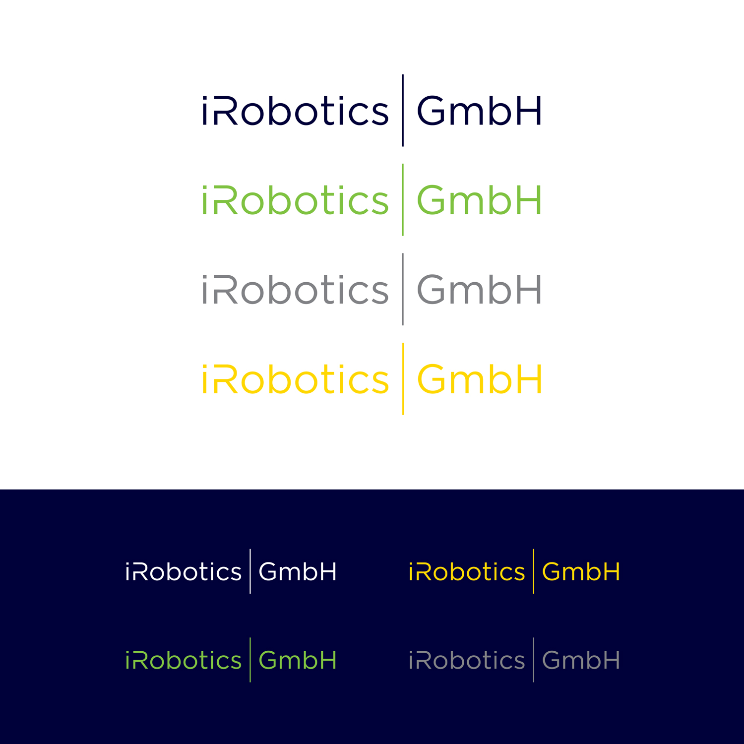 Serious, Modern Logo Design for iRobotics GmbH by tavi | Design #19188113