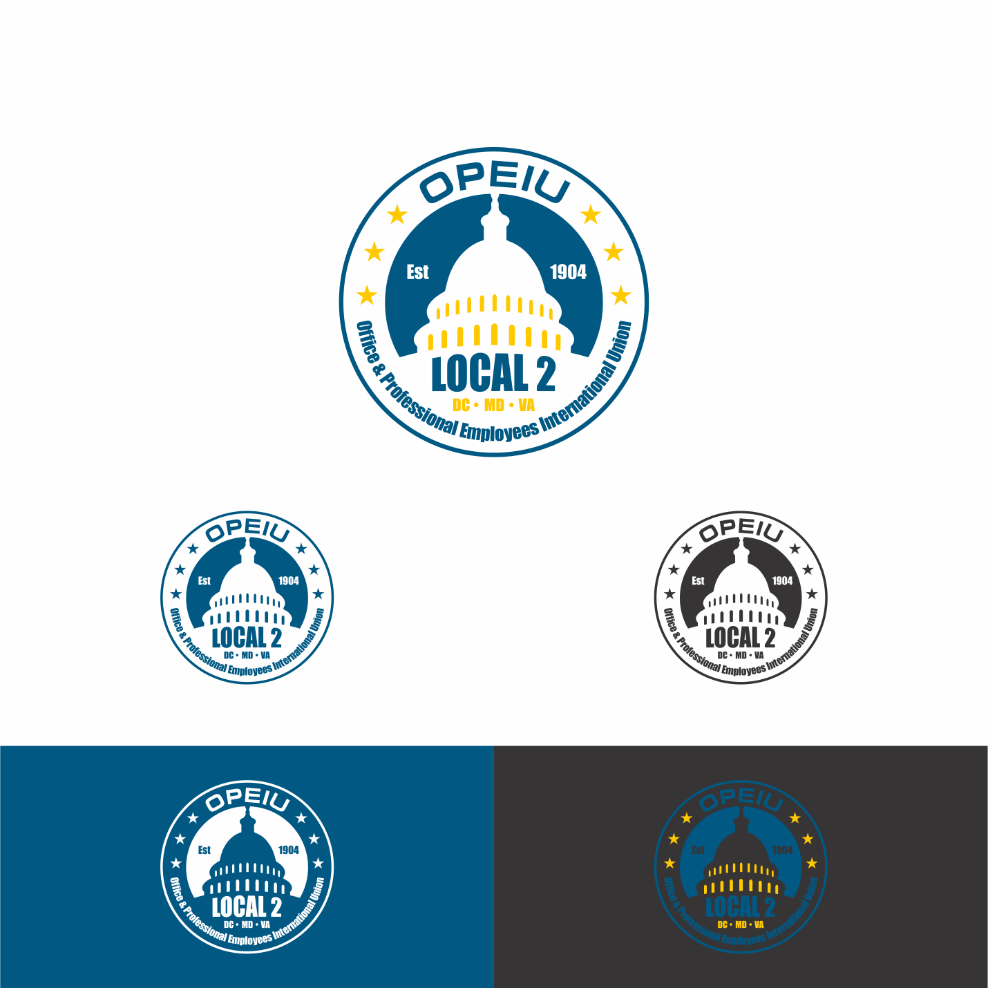Logo Design for OPEIU Local 2 by Khalik | Design #20015268