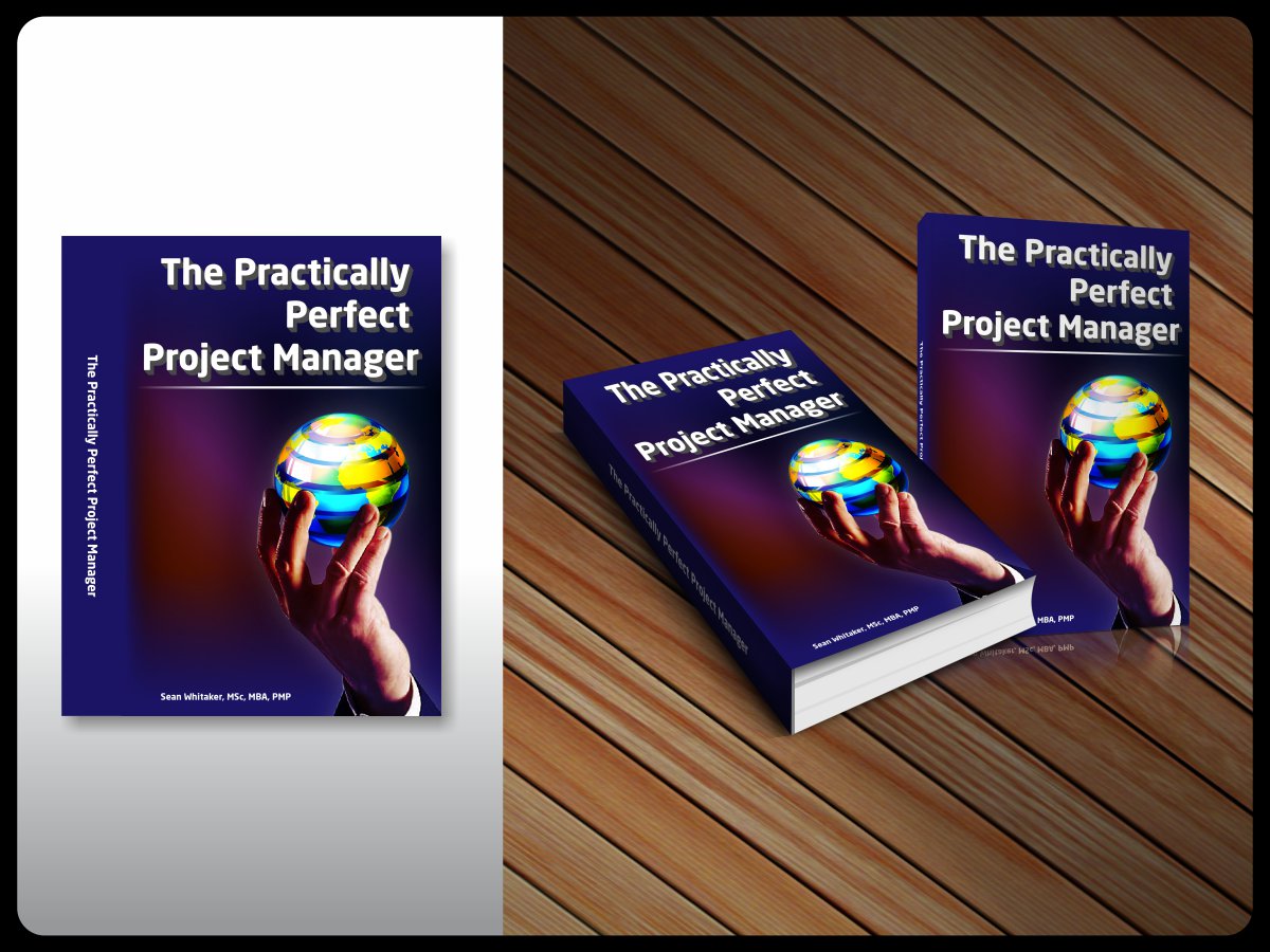 Modern, Elegant, Management Book Cover Design for a Company by denuj ...