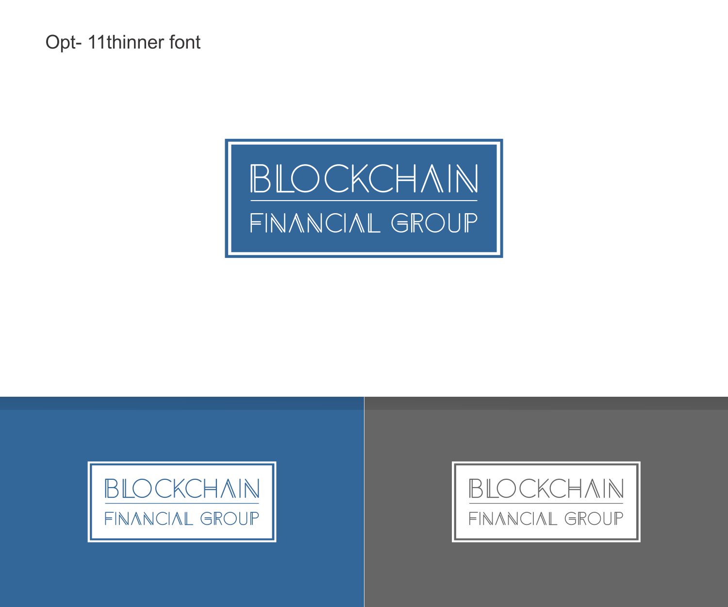 Elegant, Serious, Financial Service Logo Design for Blockchain ...
