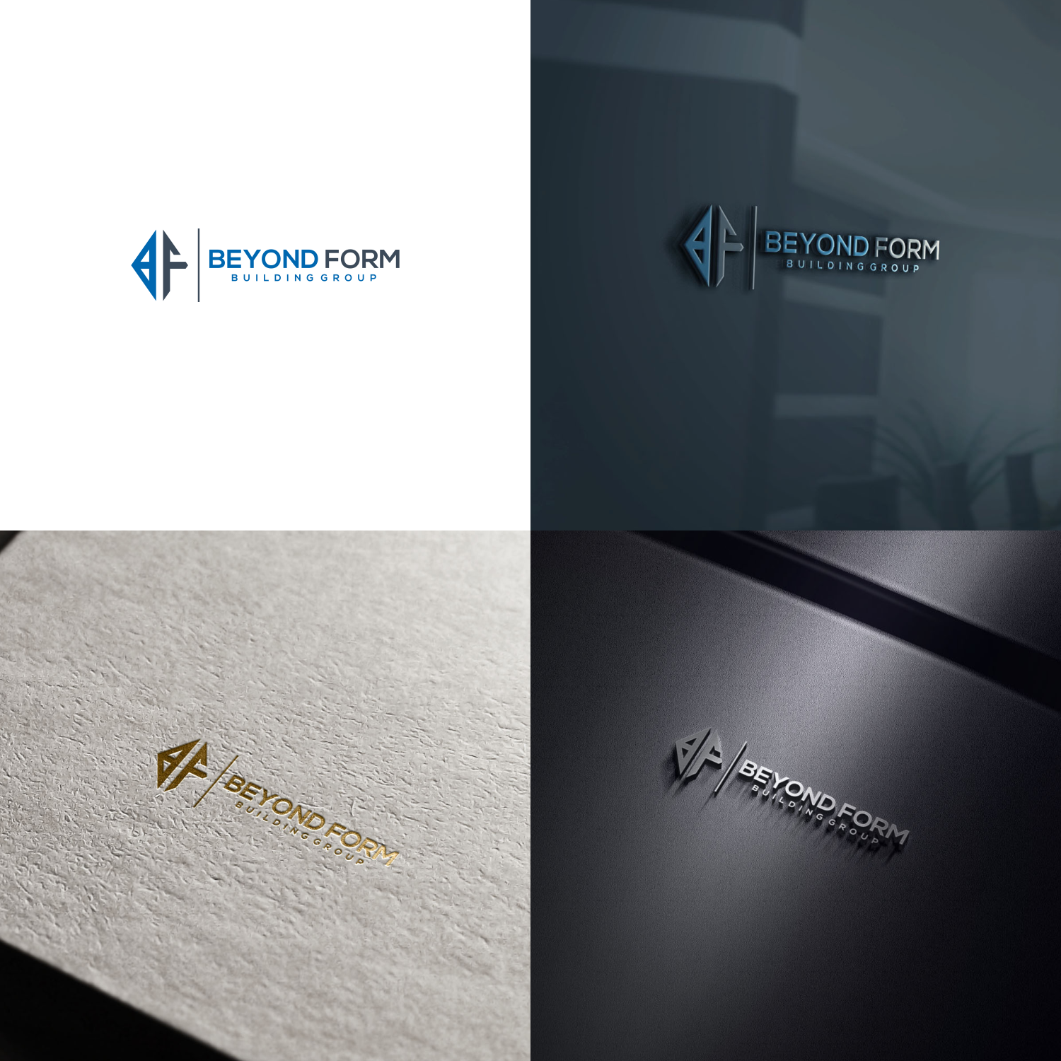 Playful, Modern, Residential Construction Logo Design for BF/ Beyond ...
