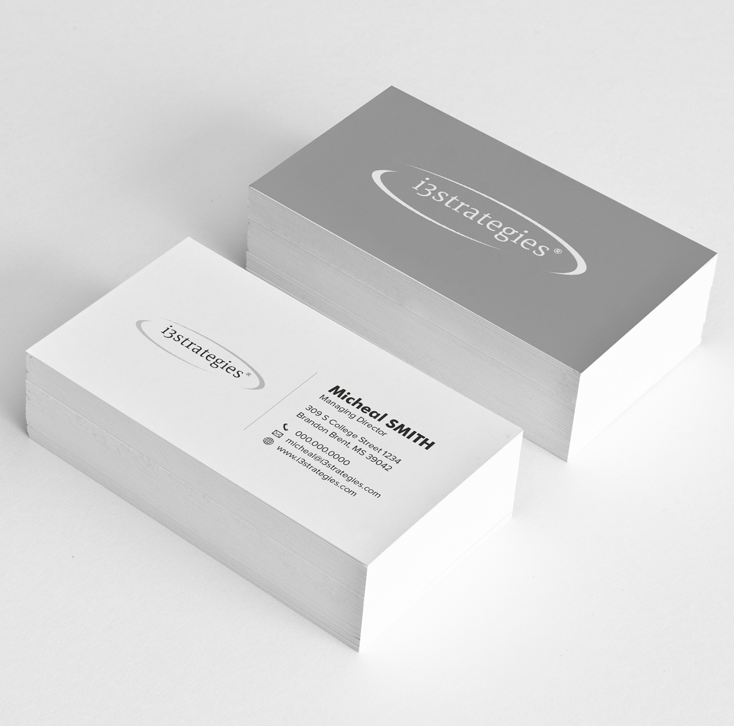 Professional, Upmarket, Banking Business Card Design for a Company by ...