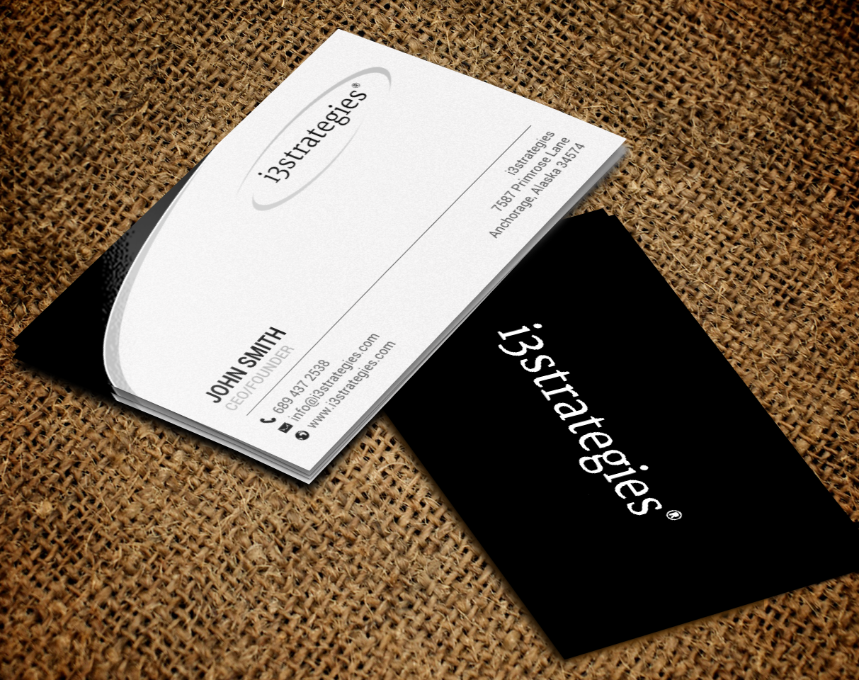 Professional, Upmarket, Banking Business Card Design for a Company by ...