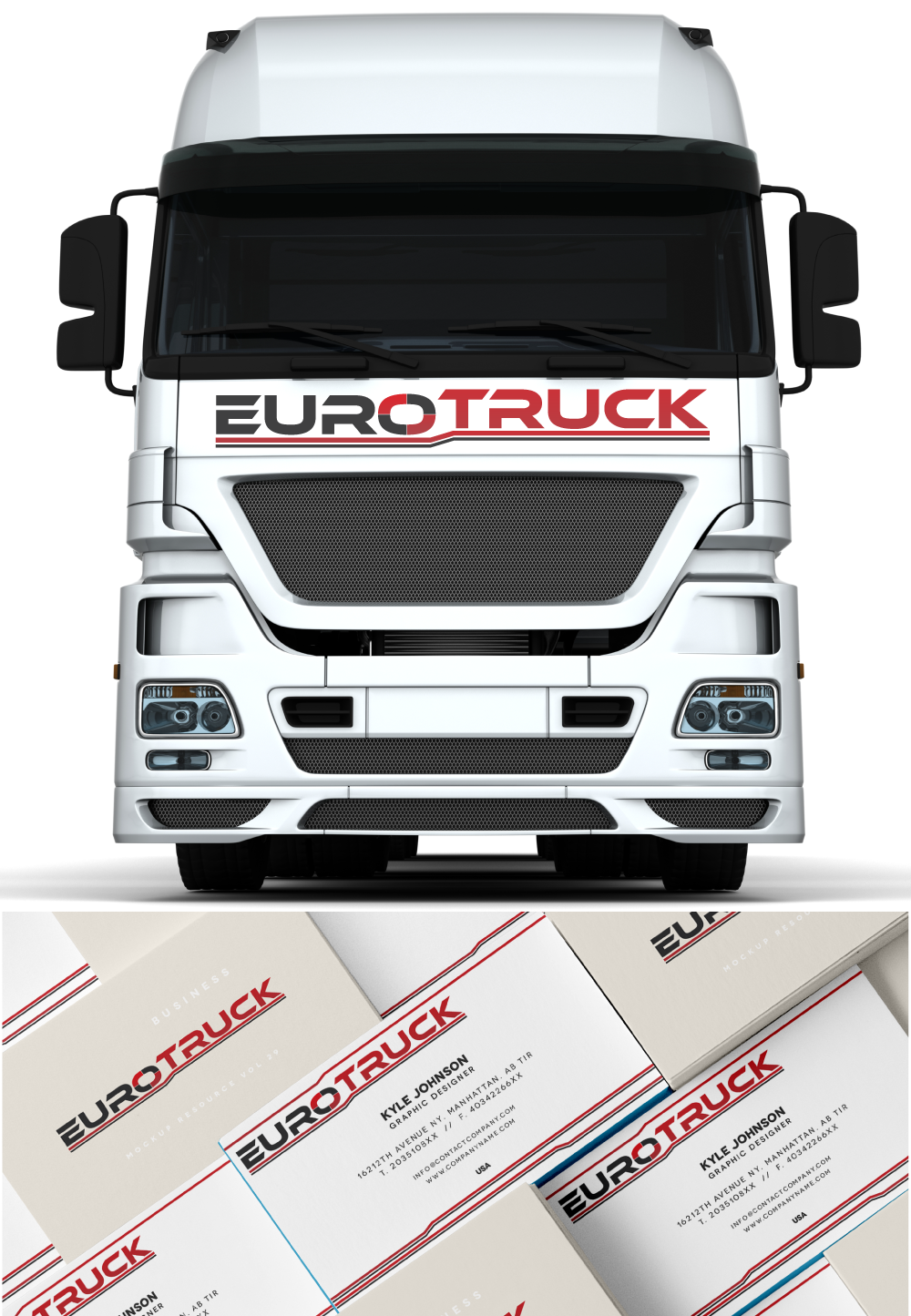 Bold, Modern, Truck Service Logo Design for Eurotruck by Robert ...