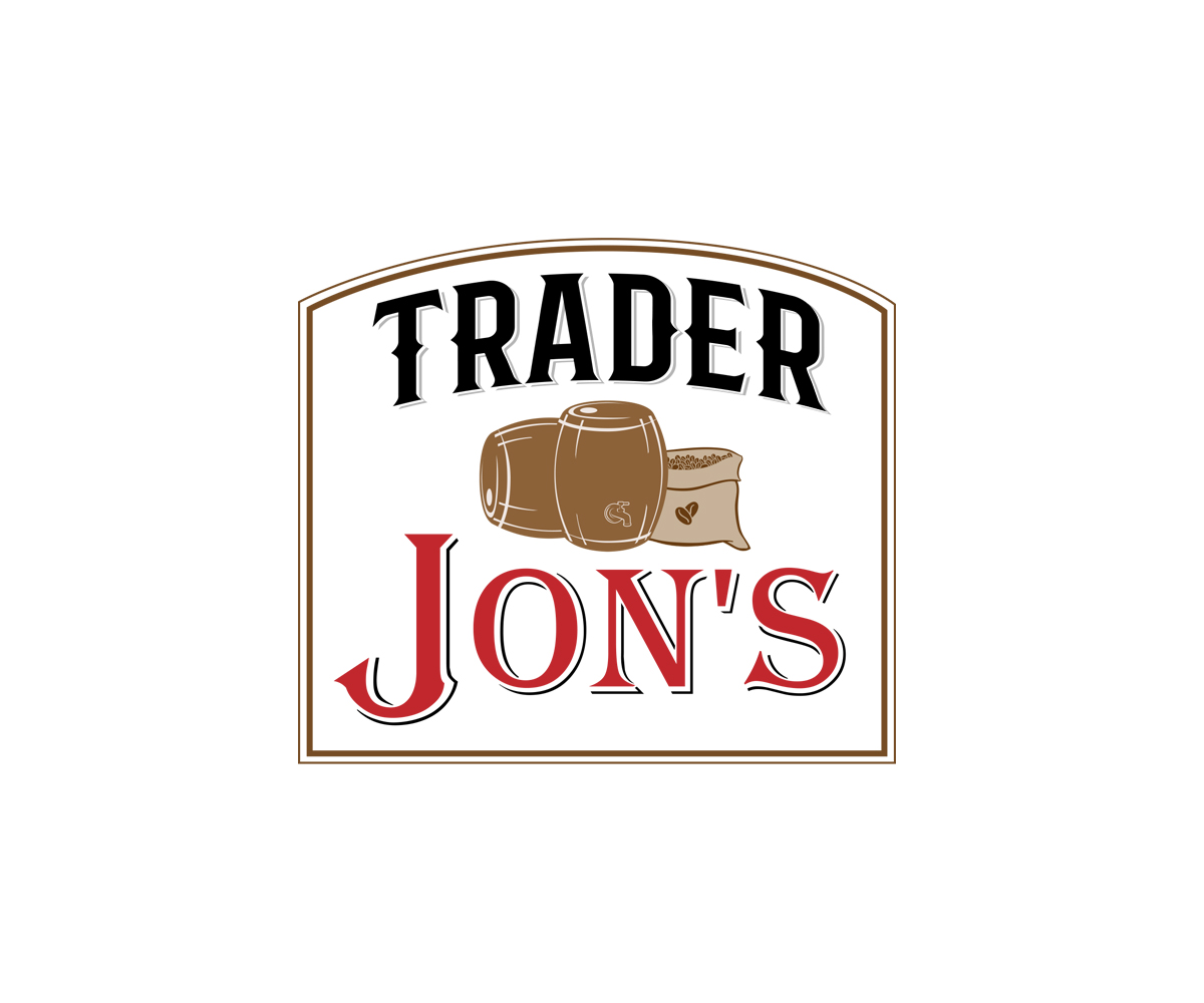 Elegant, Playful Logo Design for Trader Jon's by ERICK ANDRE VOORNEMAN ...