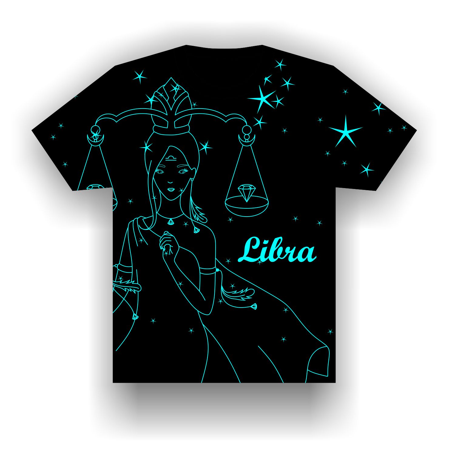 Modern, Personable T-shirt Design for Zodiac Fresh by Aistikart ...