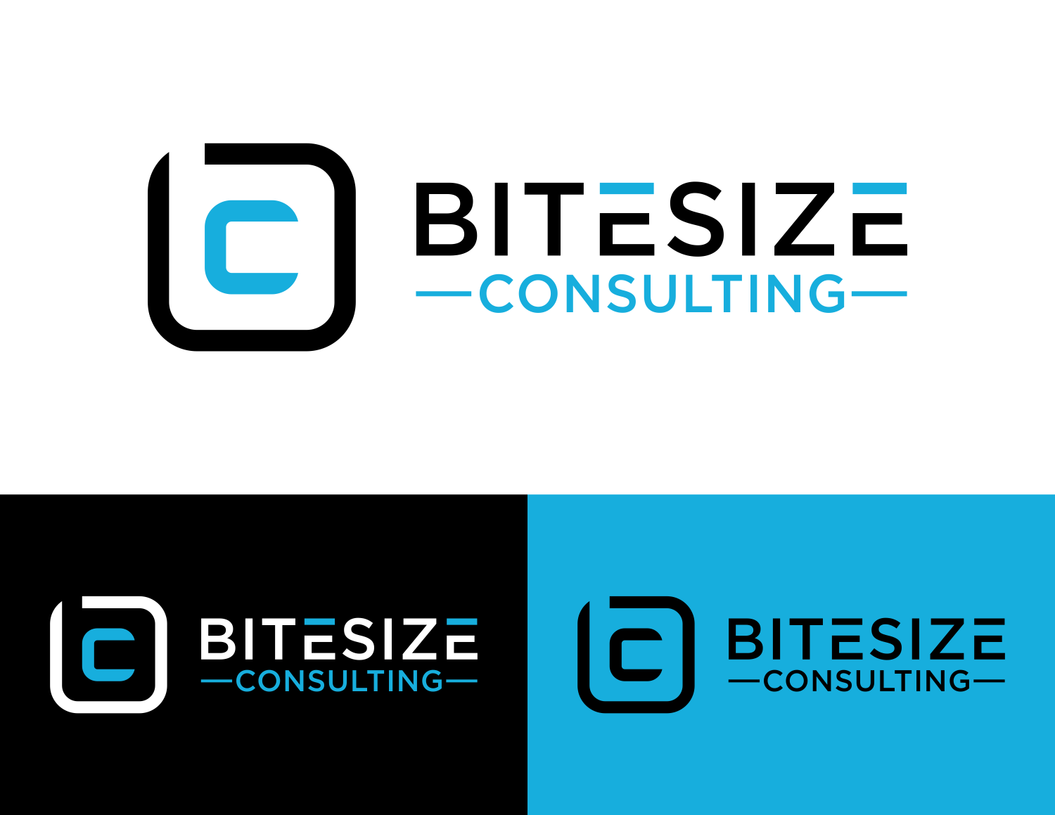Modern, Bold Logo Design for Bitesize Consulting by AFDesGraf | Design ...