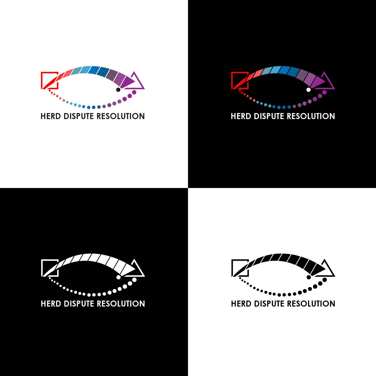 Upmarket, Serious, Law Firm Logo Design for Herd Dispute Resolution ...
