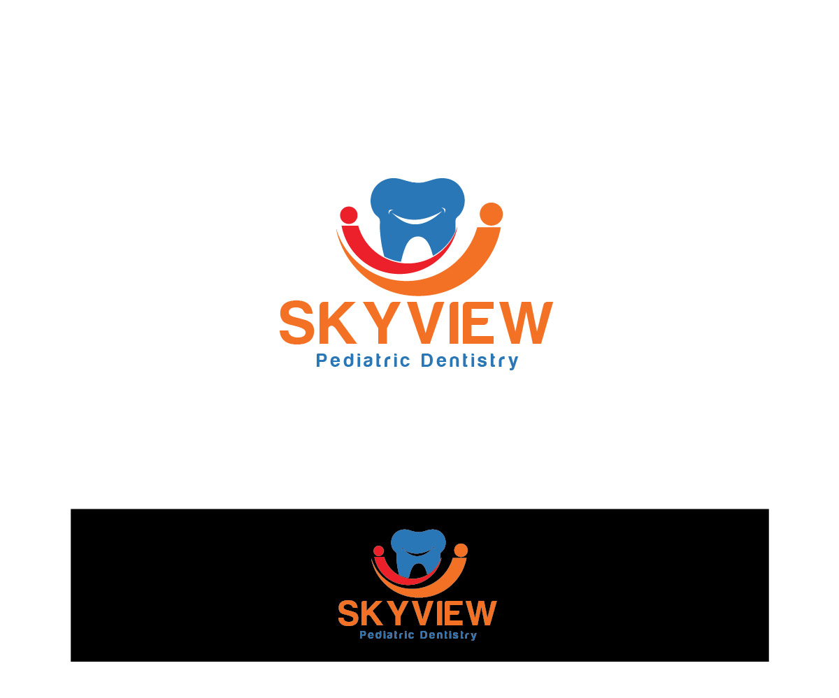 Playful, Modern, Dental Clinic Logo Design for SkyView Pediatric ...