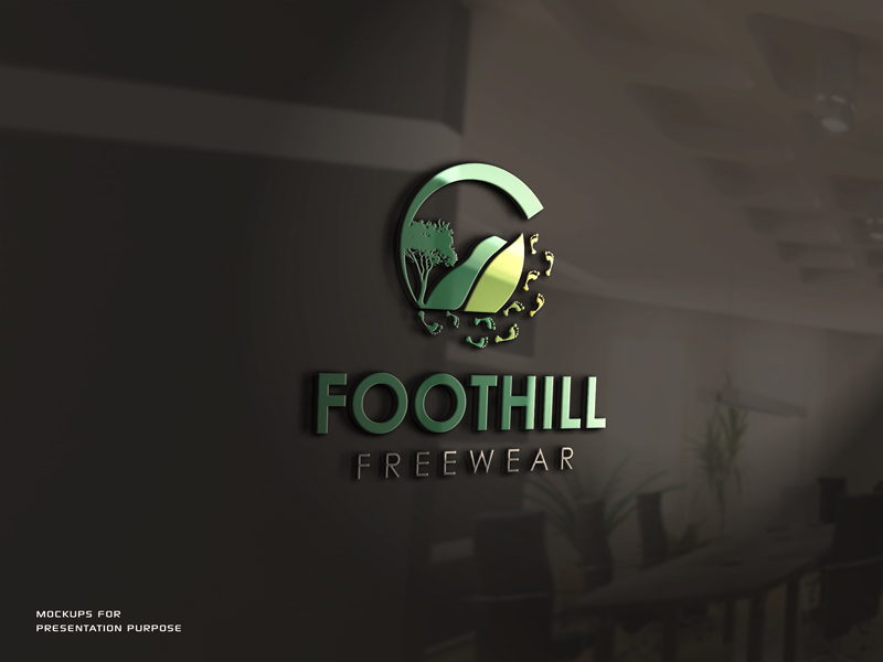 Modern, Masculine, Apparel Store Logo Design for Foothill Freewear by ...