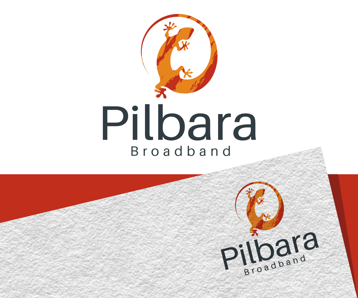Elegant, Playful Logo Design for Pilbara Broadband by Jay Design ...