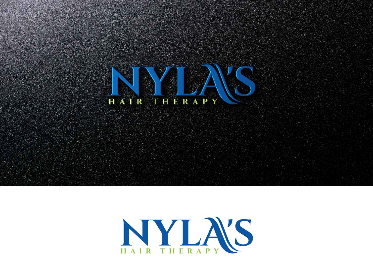 Serious, Elegant, Hair And Beauty Logo Design for NYLA'S HAIR THERAPY ...