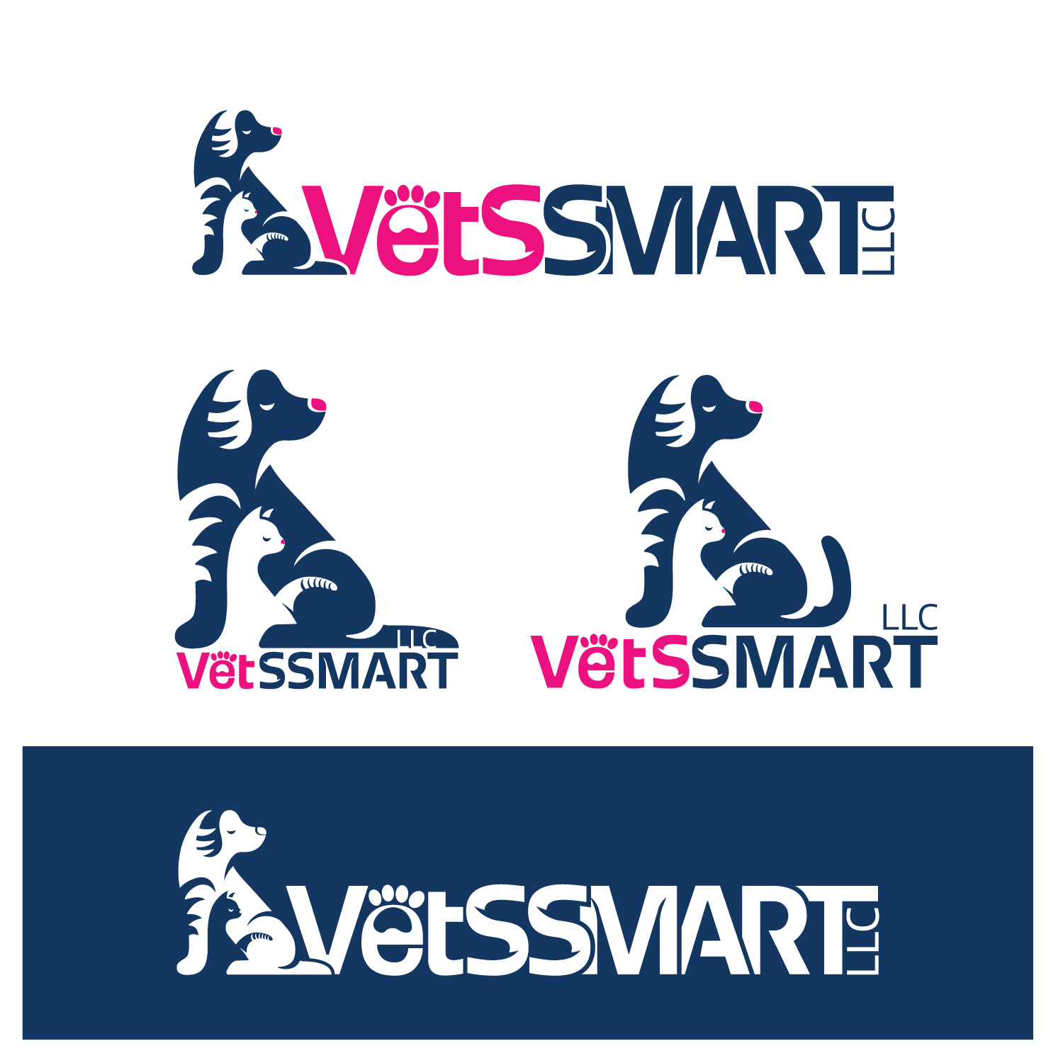 Logo Design for VetSSMART by Mosa Abo swelem | Design #19200134
