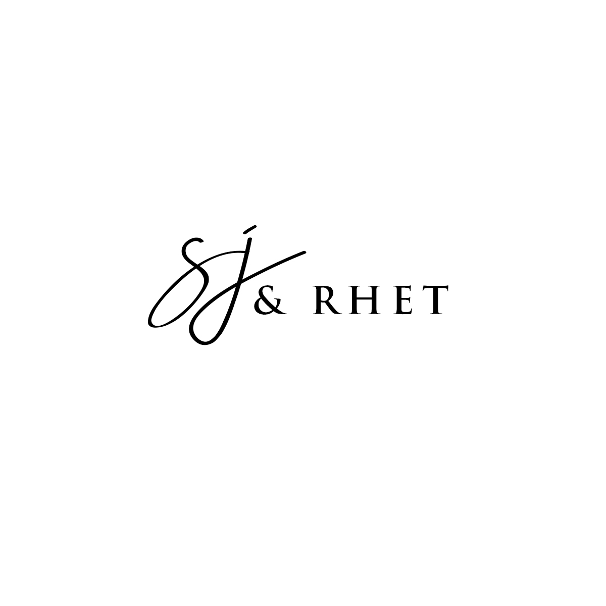 Modern, Personable Logo Design for SJ & Rhet by anamika lin 2 | Design ...