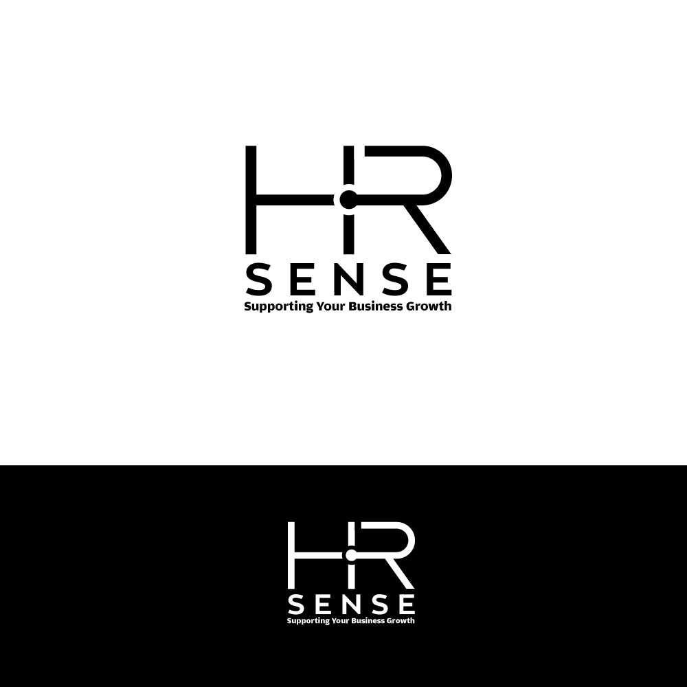 Logo Design for HR Sense - Supporting Your Business Growth by Vic ...