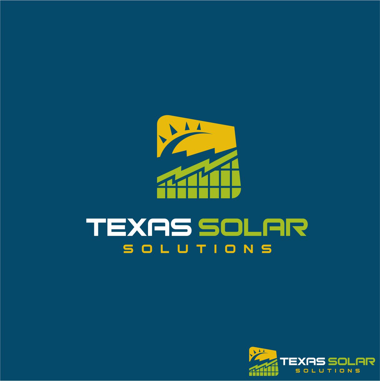 Elegant, Playful Logo Design for Texas Solar Solutions by junior pxl ...