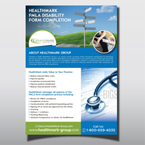 FMLA / Disability Form Completion | 46 Flyer Designs for HealthMark Group
