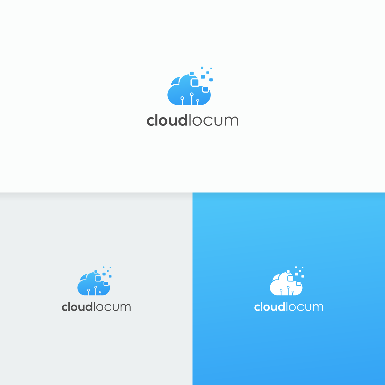Elegant, Modern, Mobile Media Application Logo Design for cloudlocum ...