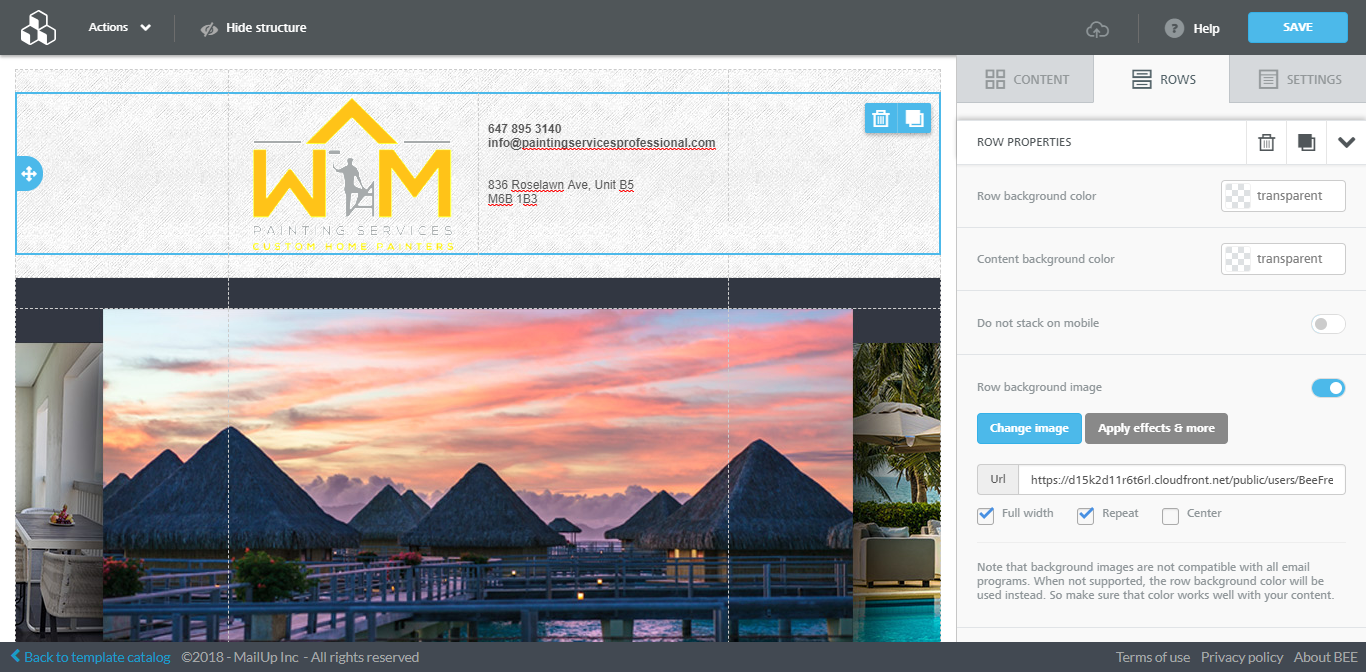 Modern, Professional, Painting And Decorating Email Marketing Design ...