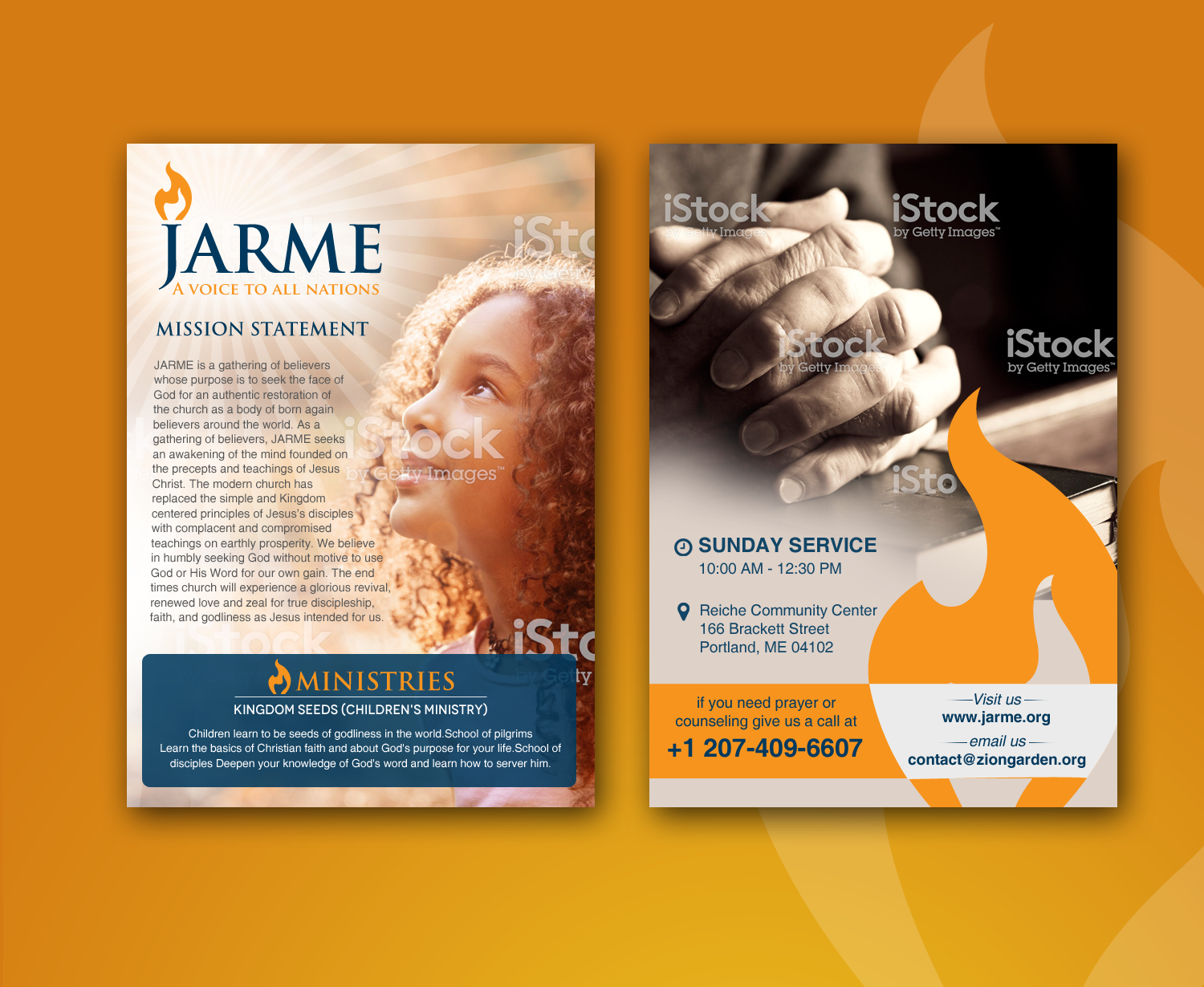 Elegant, Modern, Religious Flyer Design for a Company by chandrayaan ...