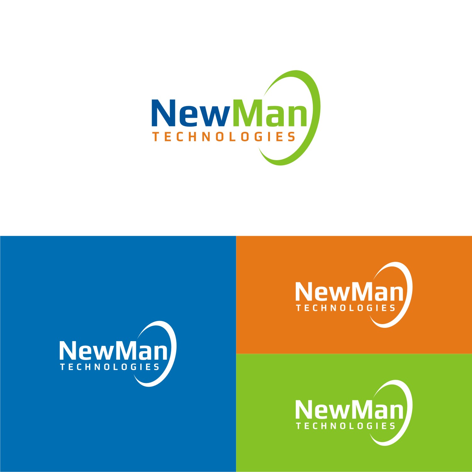 Serious, Modern, Health Care Logo Design for NewMan Technologies by ...