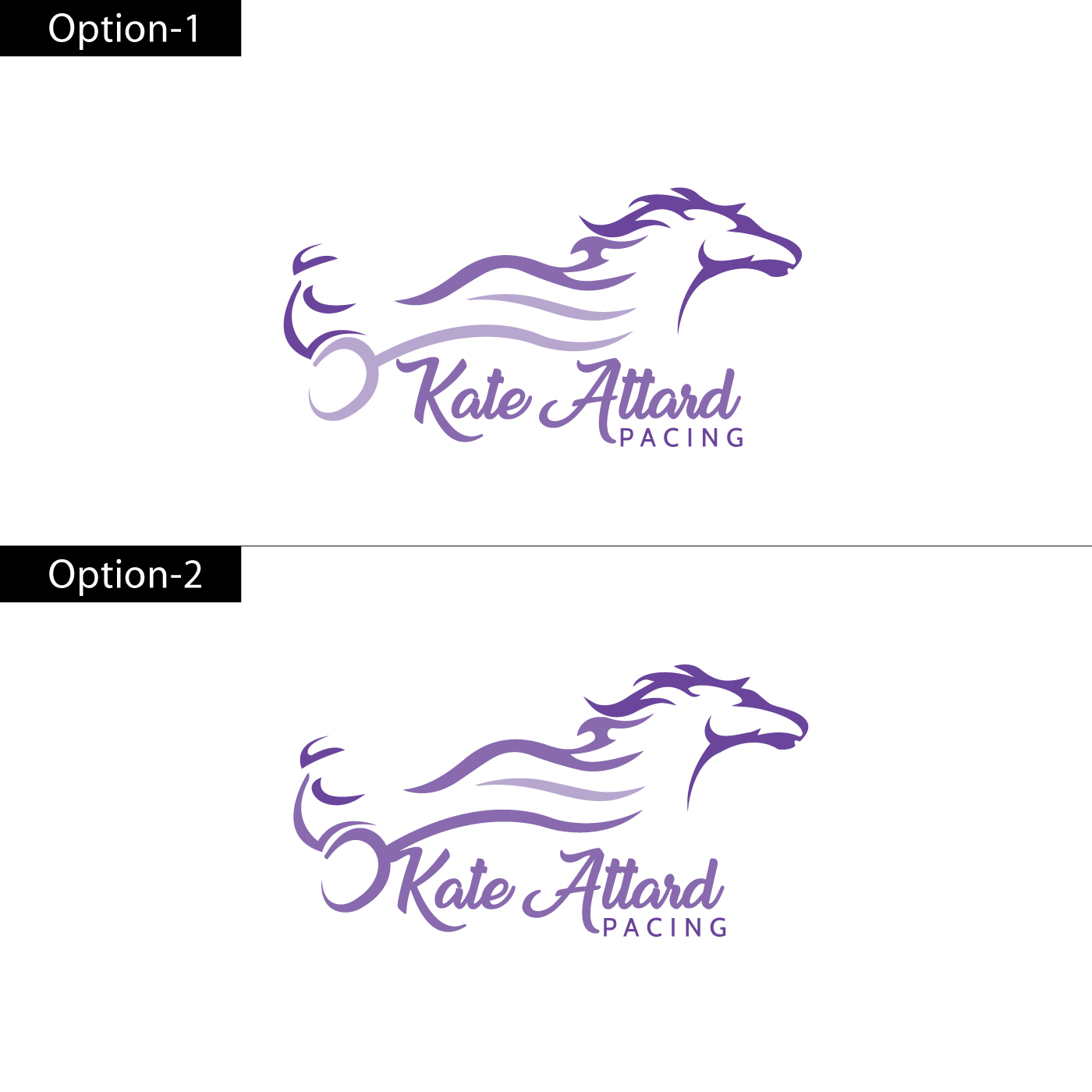 Feminine, Colorful Logo Design for Kate Attard Pacing by Impressive Sol ...
