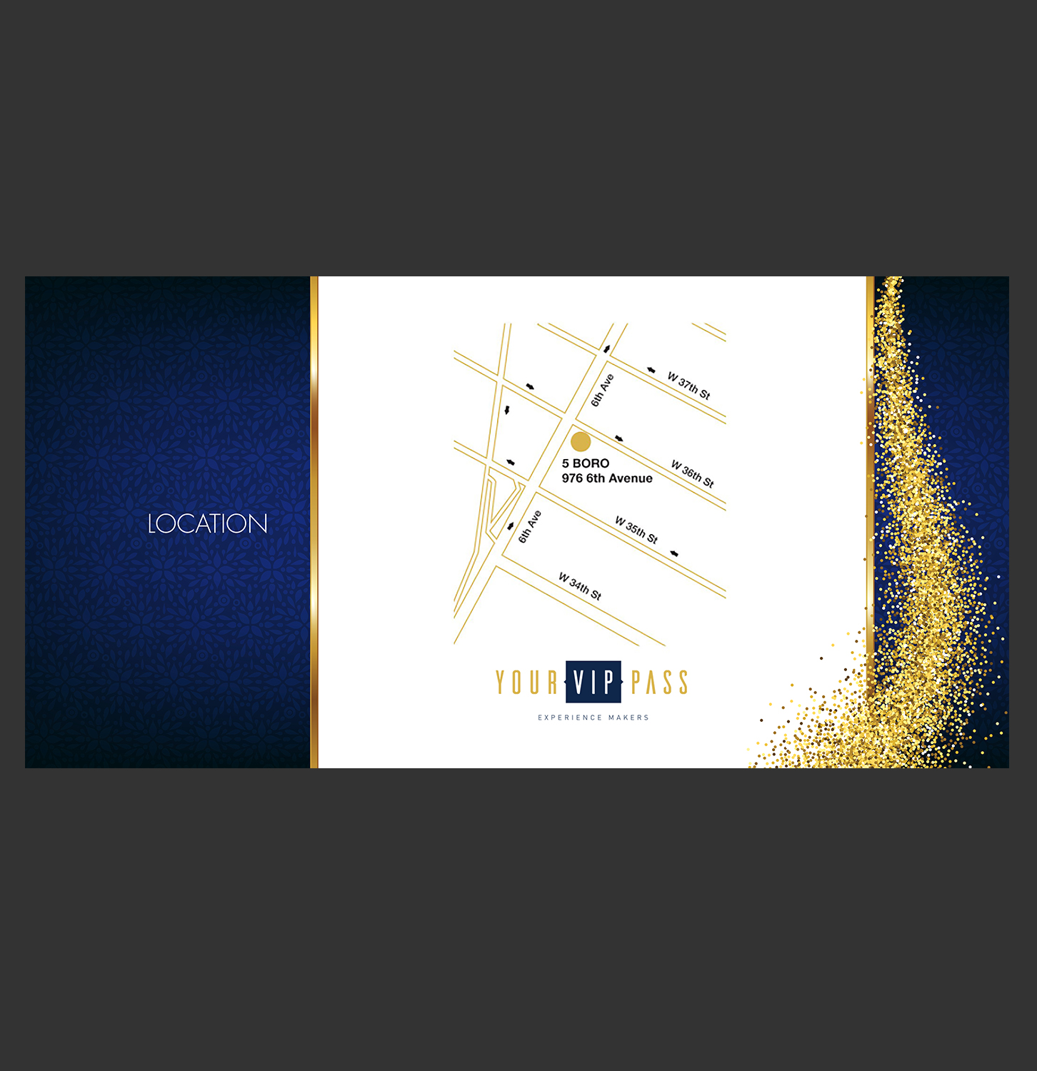 Elegant, Playful, Hospitality Brochure Design for Your VIP Pass by ...