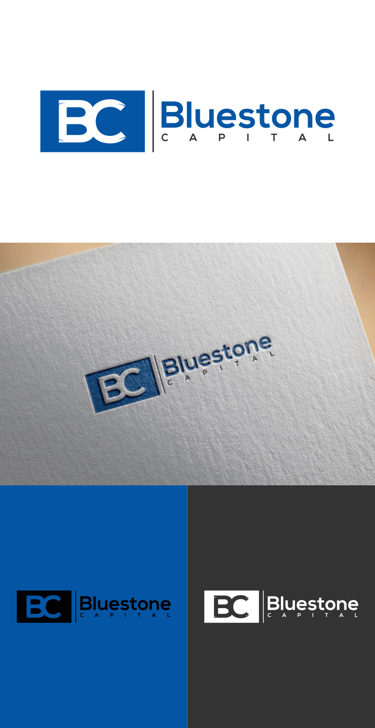 Bold, Modern, Real Estate Logo Design for The letters BC for Bluestone ...