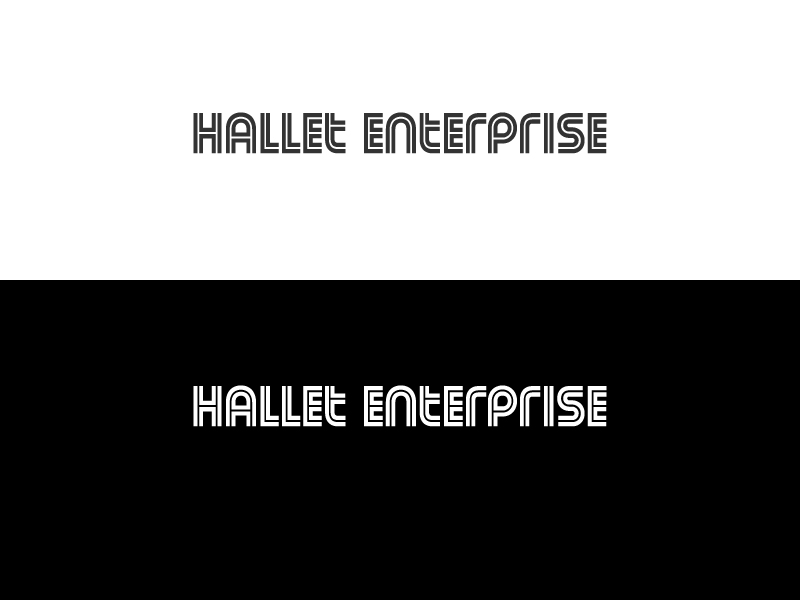 Modern, Masculine, Management Consulting Logo Design for Hallet Enterprise by Trisha Akter ...
