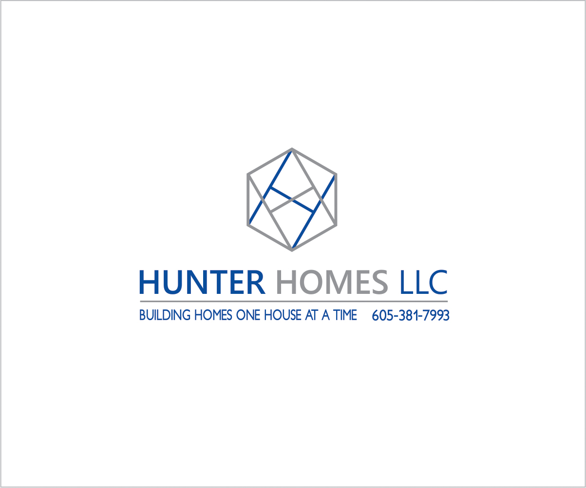 Modern, Professional, Residential Construction Logo Design for Hunter ...