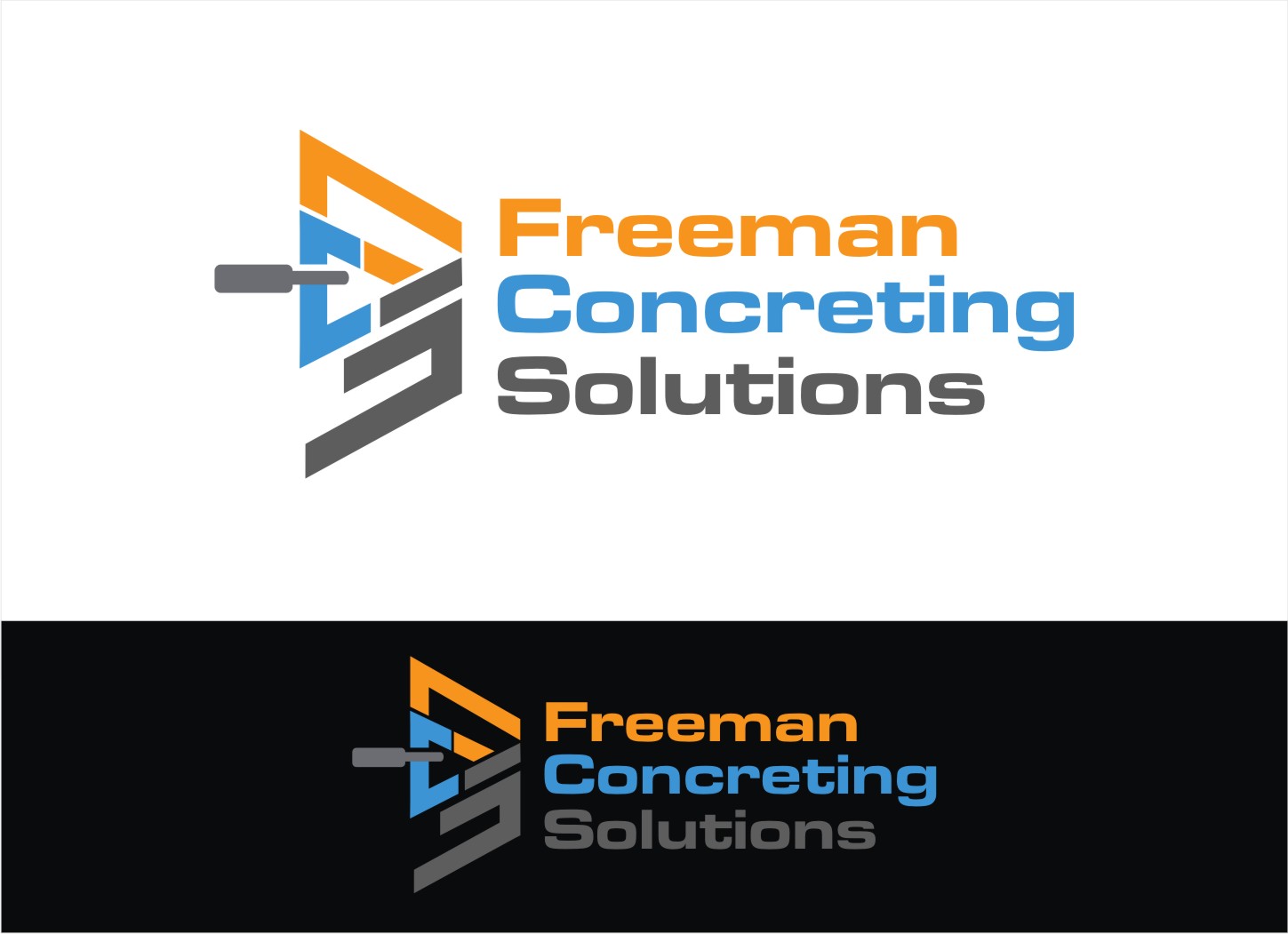 Modern, Elegant Logo Design for FCS / freeman concreting solutions ...