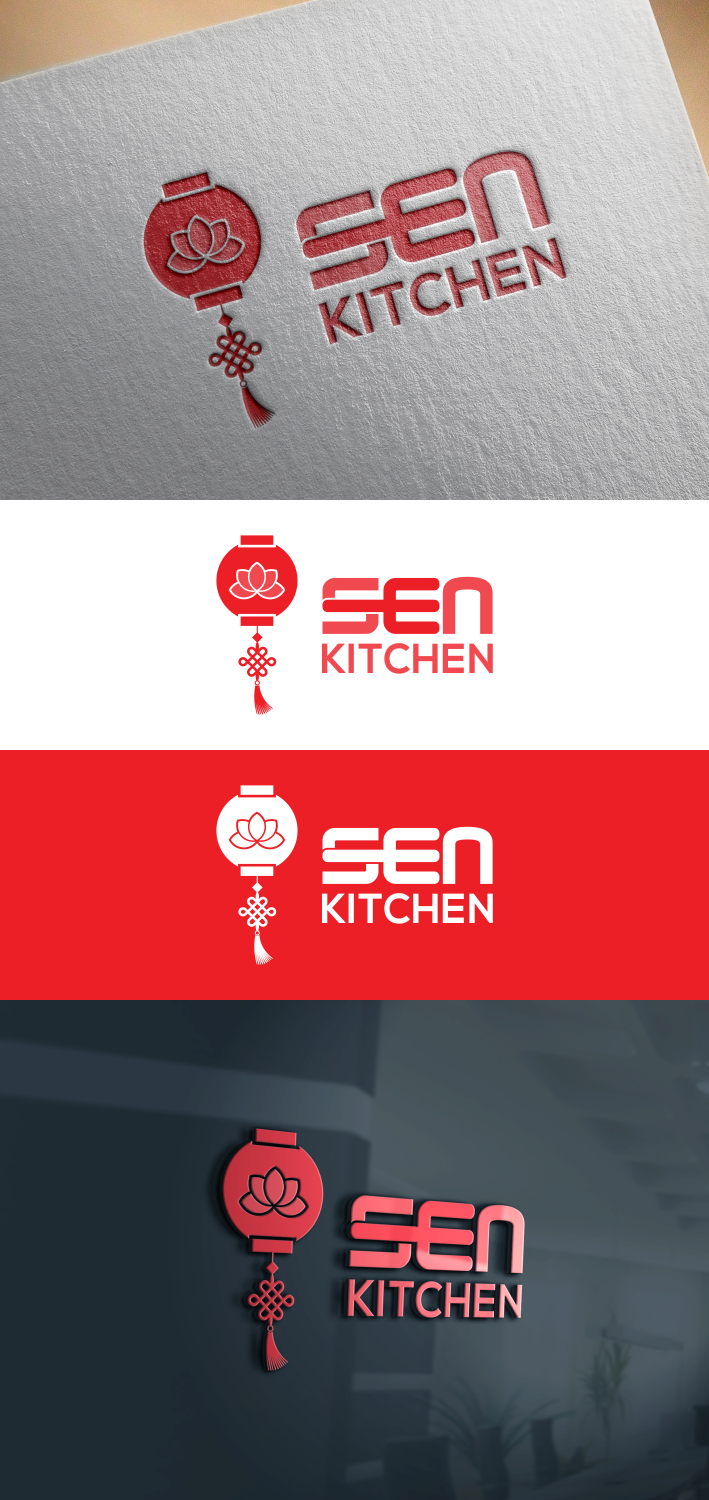 Traditional, Bold, Fast Food Restaurant Logo Design for SEN kitchen by ...