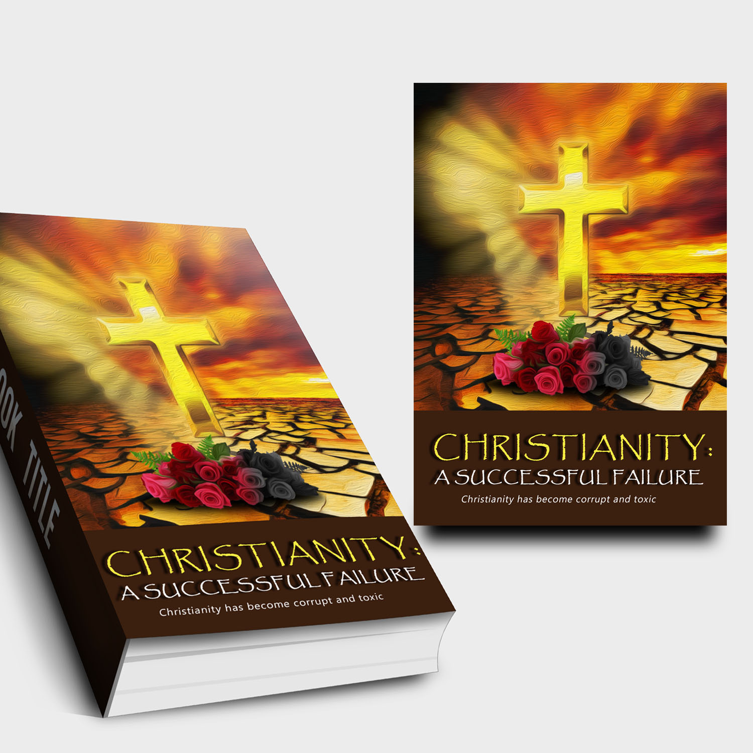 Serious, Upmarket, Religious Book Cover Design for a Company by Finley ...