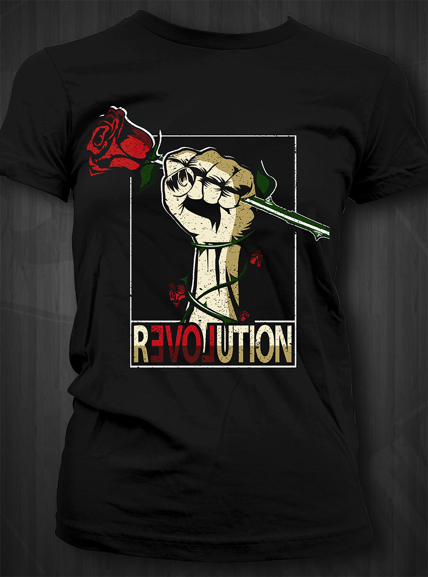 Colorful, Feminine T-shirt Design for a Company by Jonya | Design #19334321