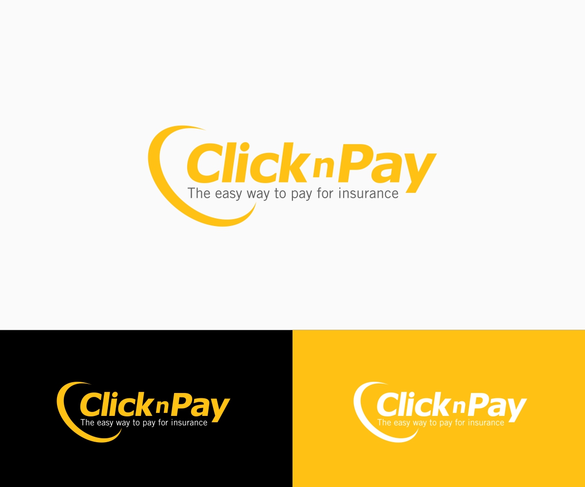 Colorful, Economical Logo Design for Click n Pay The easy way to pay ...