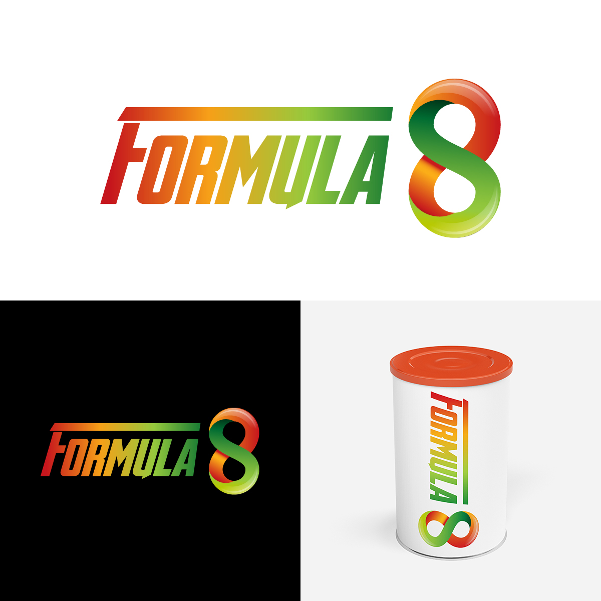 Logo Design for Formula 8 - "Series of Formulas to Help you live your ...