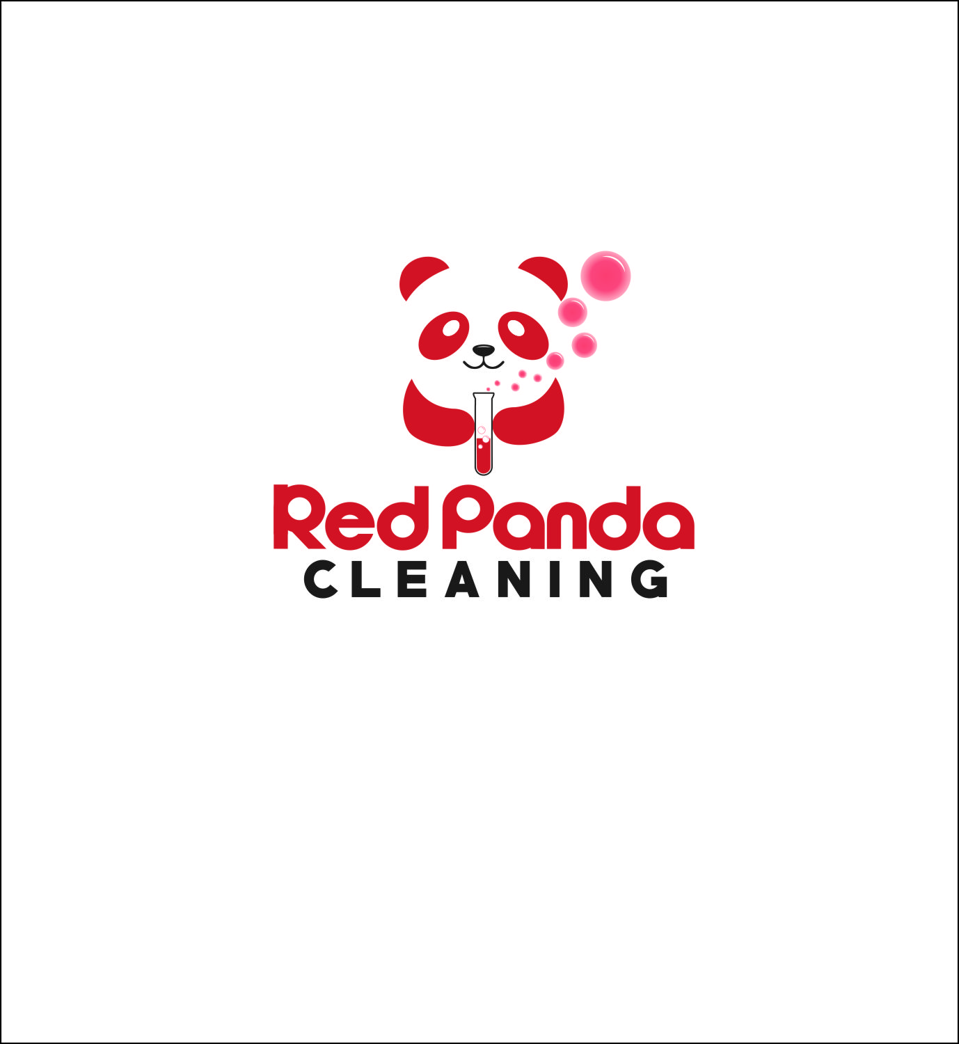 Logo Design for Red Panda Cleaning by berrinovian | Design #19279599