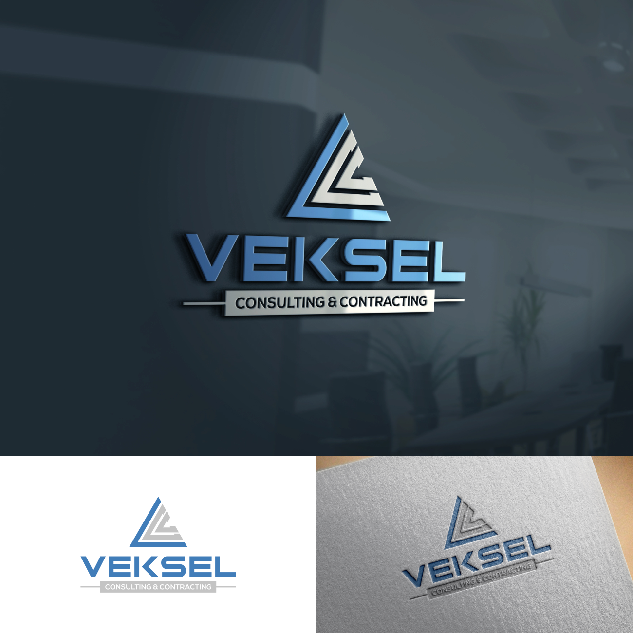 Bold, Professional, Consulting Logo Design for Veksel Consulting ...
