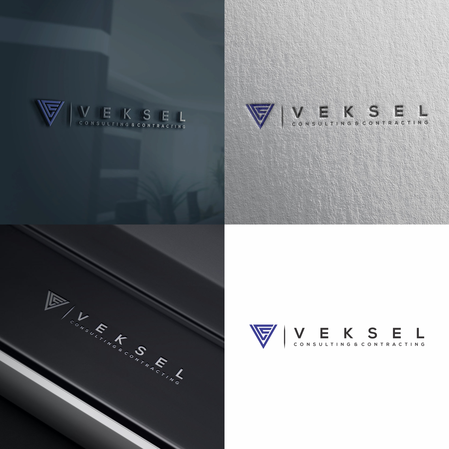 Bold, Professional, Consulting Logo Design for Veksel Consulting ...