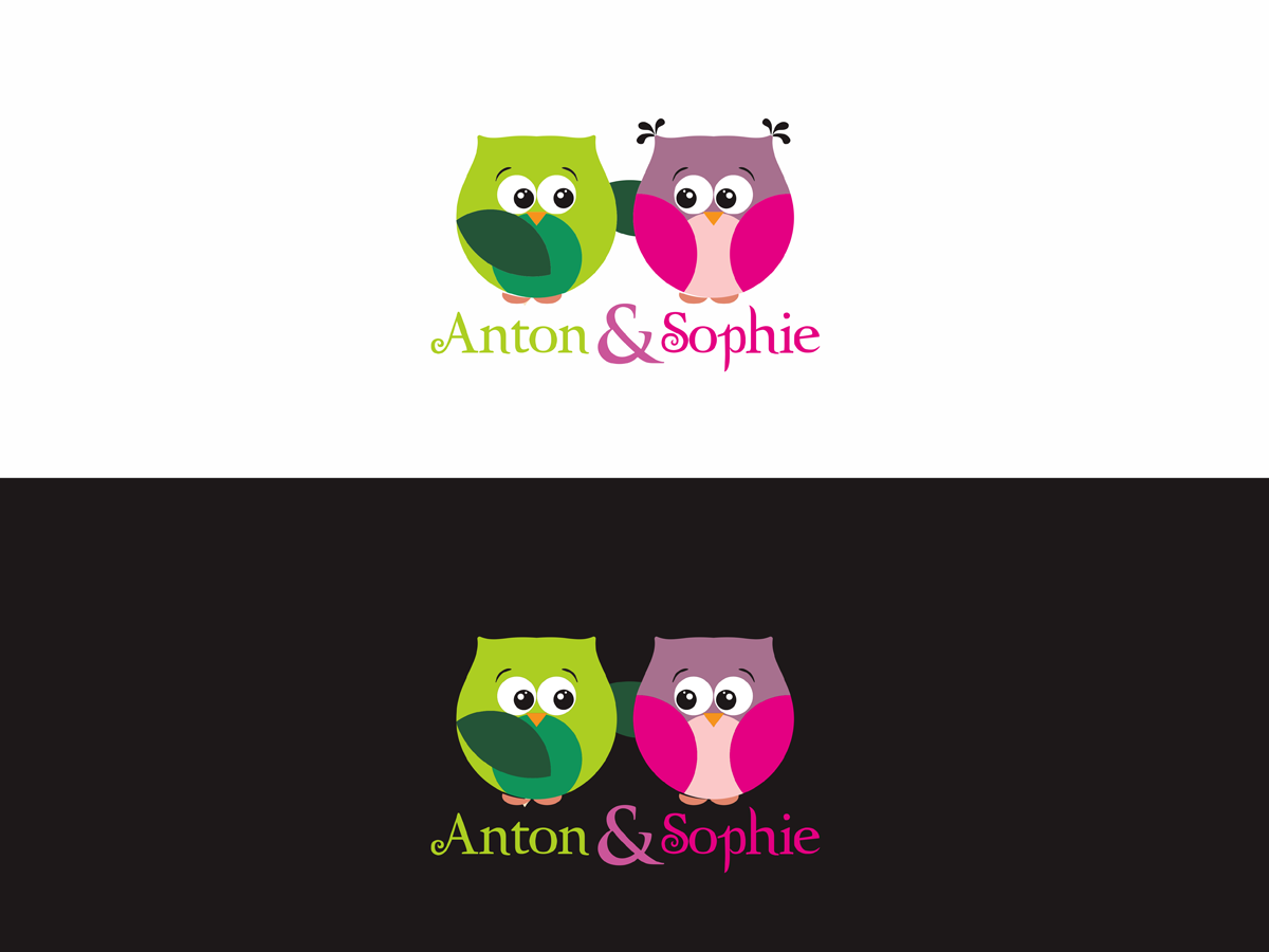 Baby Logo Design for Anton & Sophie by B8 | Design #2894930